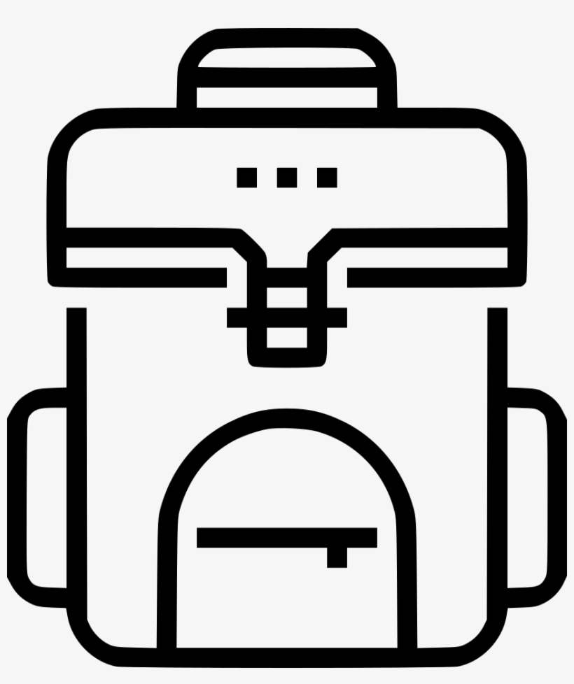 School Backpack - - Icon - 856x980 PNG Download - PNGkit