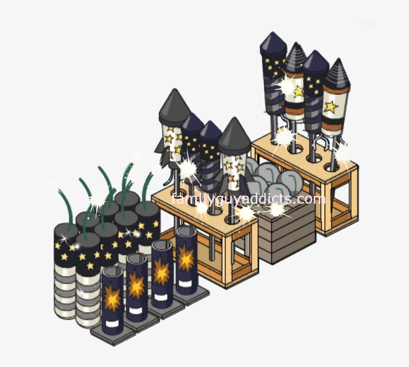 Blazing Fireworks - Bullet - 681x662 PNG Download - PNGkit