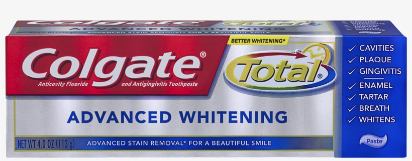 Colgate Total Toothpaste - 1800x1800 PNG Download - PNGkit