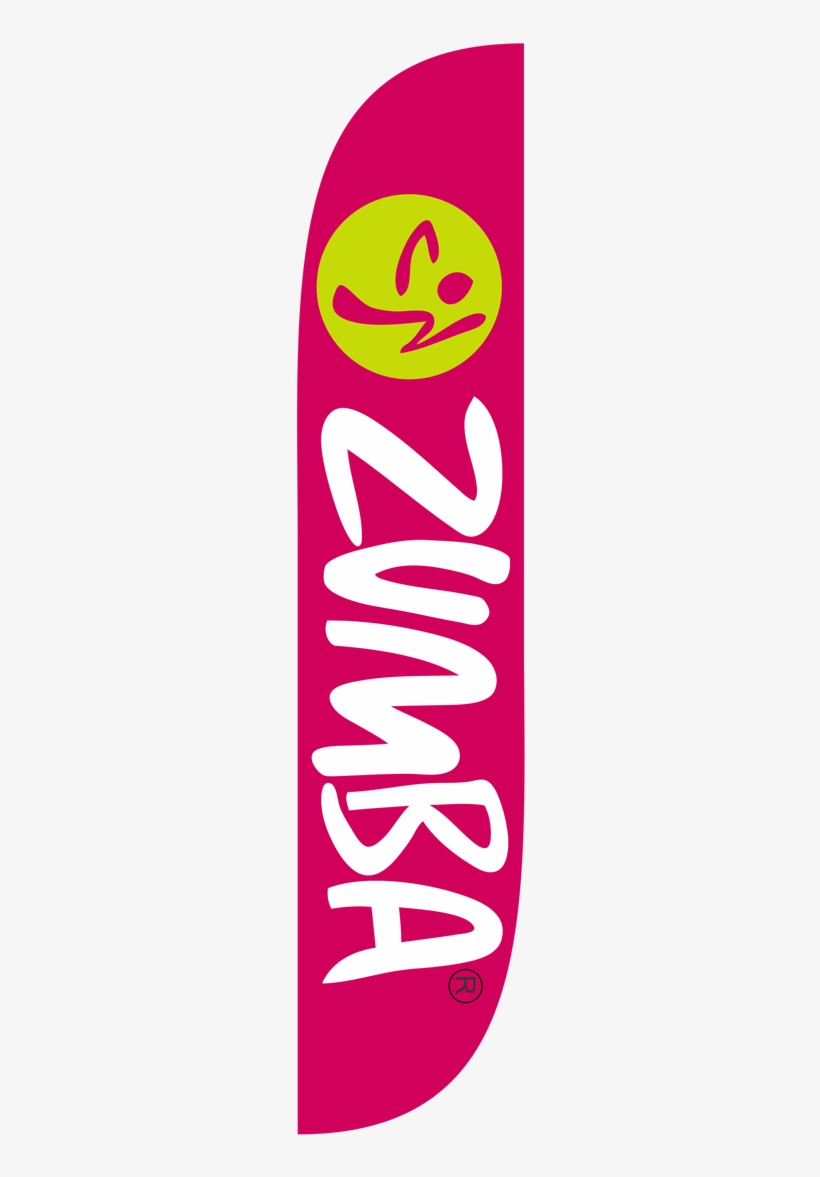 Zumba Fitness Purple Feather Flag - Lookourway Zumba Fitness Feather ...