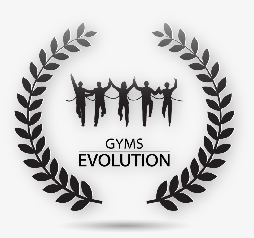 Gym Evolution Gym Evolution - Monogram With Laurel Wreath - 3304x2920 ...