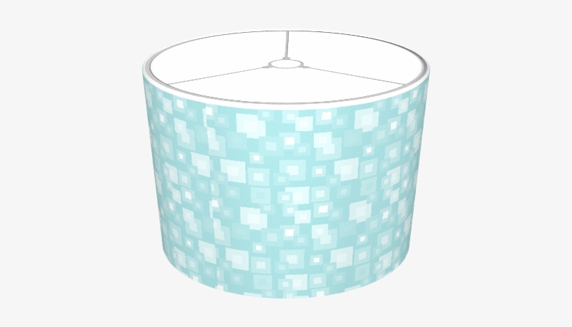 Krw Fabulous 50s Aqua Blocks Retro Lampshade - Lampshade - 674x516 PNG ...