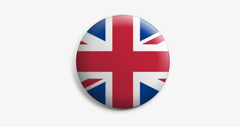 Union Jack Button Badge - Circle - 356x355 PNG Download - PNGkit