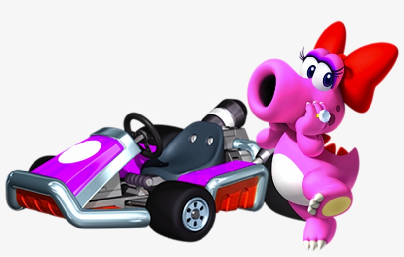 Did Not Appear In Mario Kart - Mario Kart Characters Birdo - 1024x654 ...