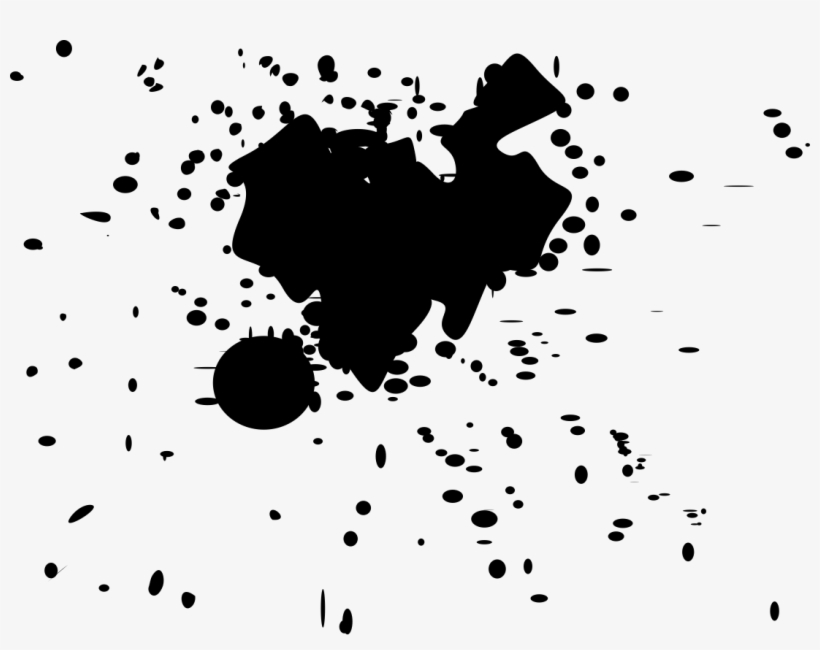 Splatter Texture Png - Splat Texture Png - 1095x815 PNG Download - PNGkit