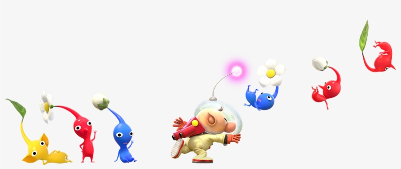 Captain Olimar Pikmin Character Art - Pikmin - 1400x680 PNG Download ...