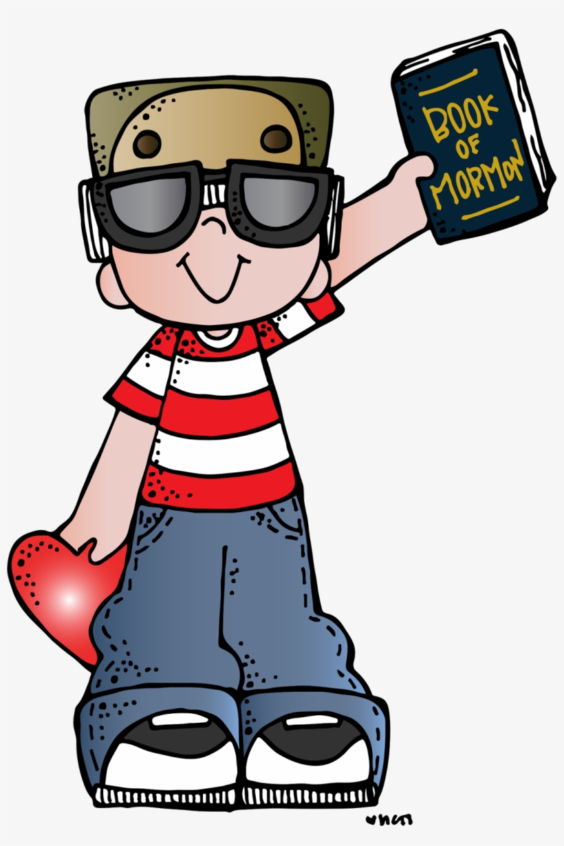 Melonheadz Reading Clip Art