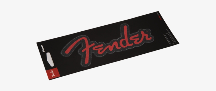 Download Transparent Fender Logo Sticker - Fender Logo Sticker Glitter ...