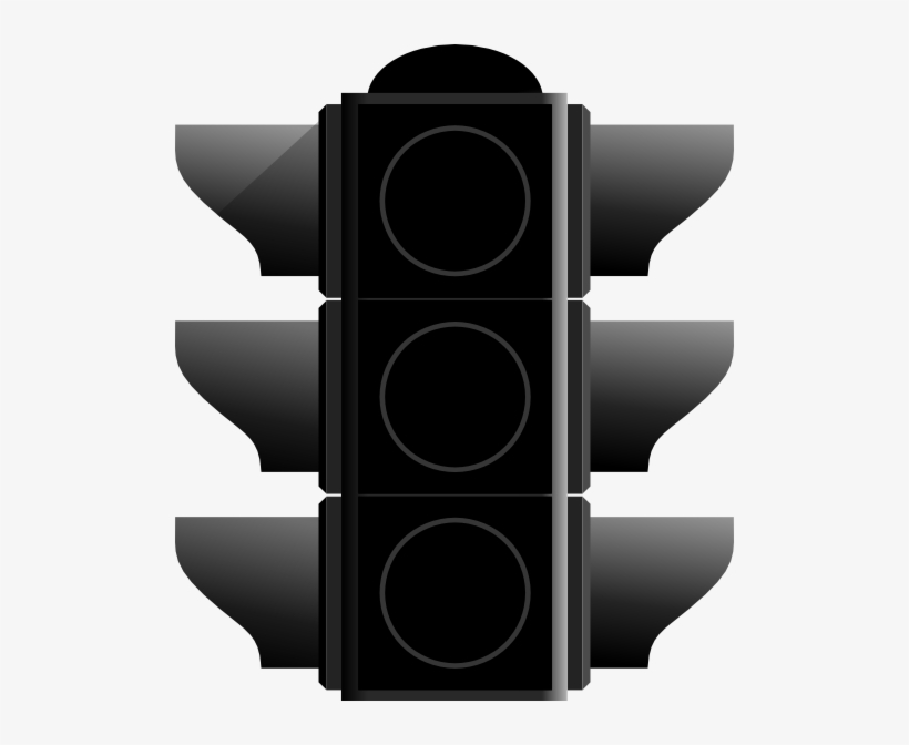 All Black Stoplight Svg Clip Arts 504 X 592 Px - 504x592 PNG Download ...