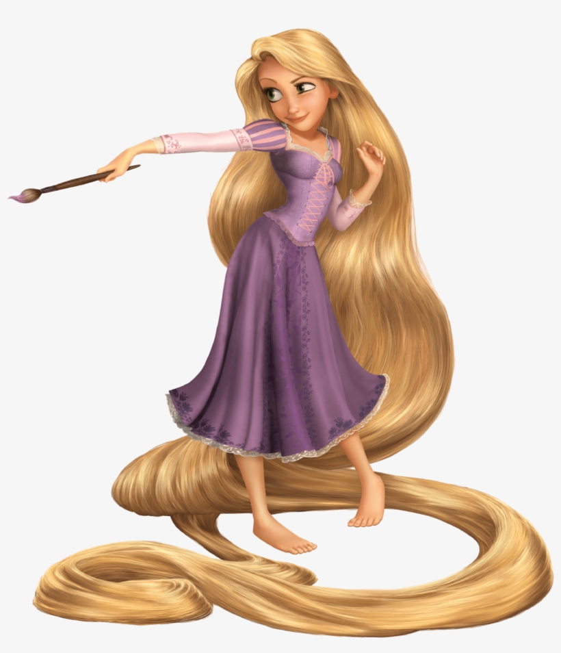 Download Transparent Rapunzel Transparent Png Graphic - Rapunzel With ...