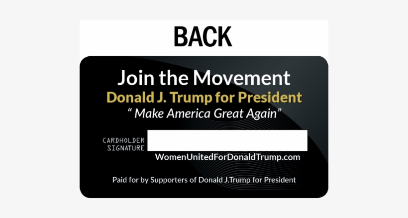 T Rump Cards - Label - 500x500 PNG Download - PNGkit