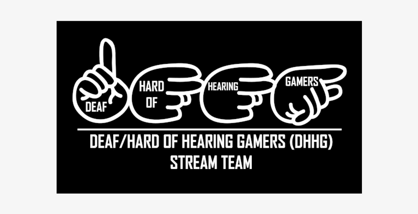 Deaf And Hard Of Hearing Gamers Twitch Team Avatar - Hearing Loss ...