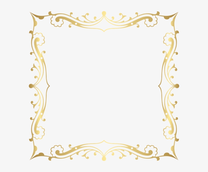 Image Black And White Library Decorative Frame Transparent - Decorative ...