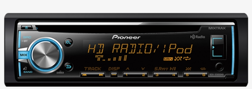 Stereo Pioneer Deh-x5800hd - Pioneer Deh 5800 - 1100x550 PNG Download ...