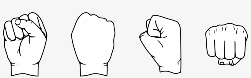 Open - Fist At The Sides - 2000x526 PNG Download - PNGkit