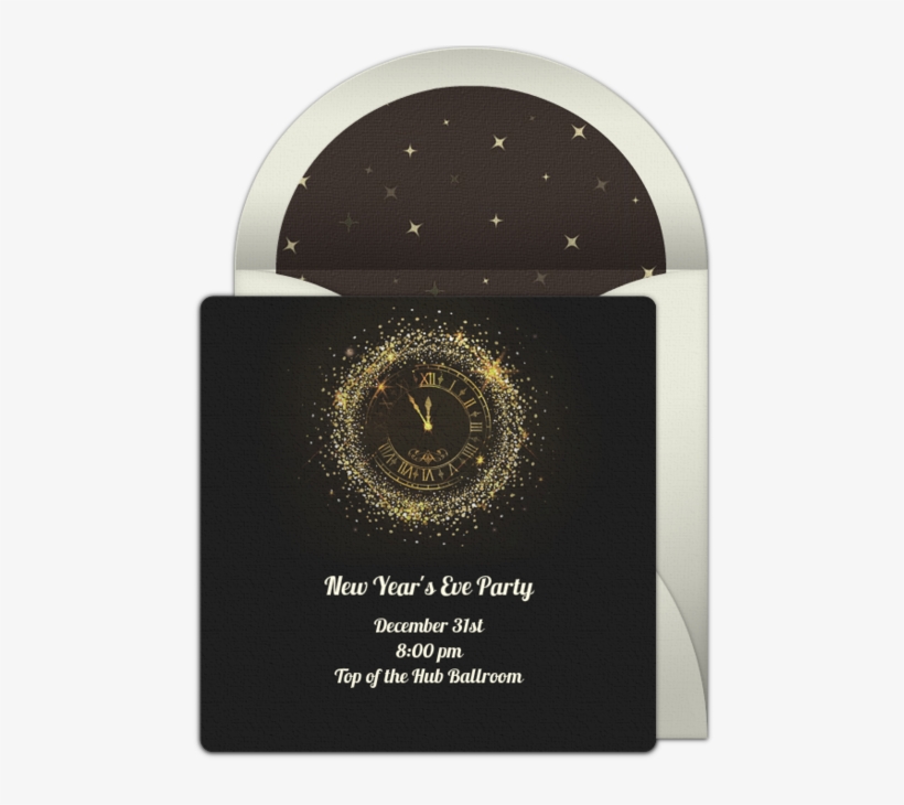 Countdown Clock Online Invitation - Clock - 650x650 PNG Download - PNGkit