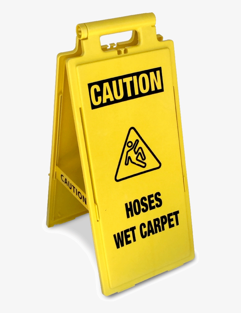 Download Transparent Caution Wet Carpet Sign - Cortina Safety Cortina ...