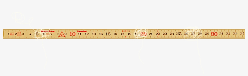 Yardstick - Yard Stick Transparent - 997x260 PNG Download - PNGkit