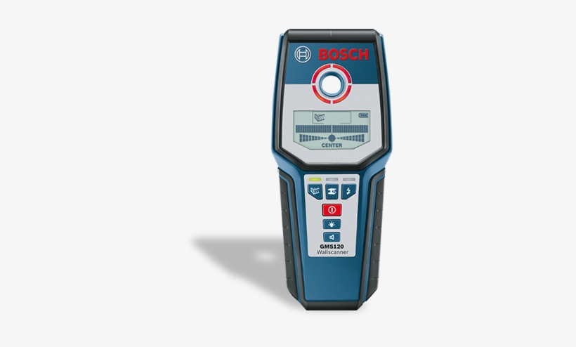 Measuring And Layout Tools - Bosch Gms 120 Wall Scanner,4-3/4 In Depth ...