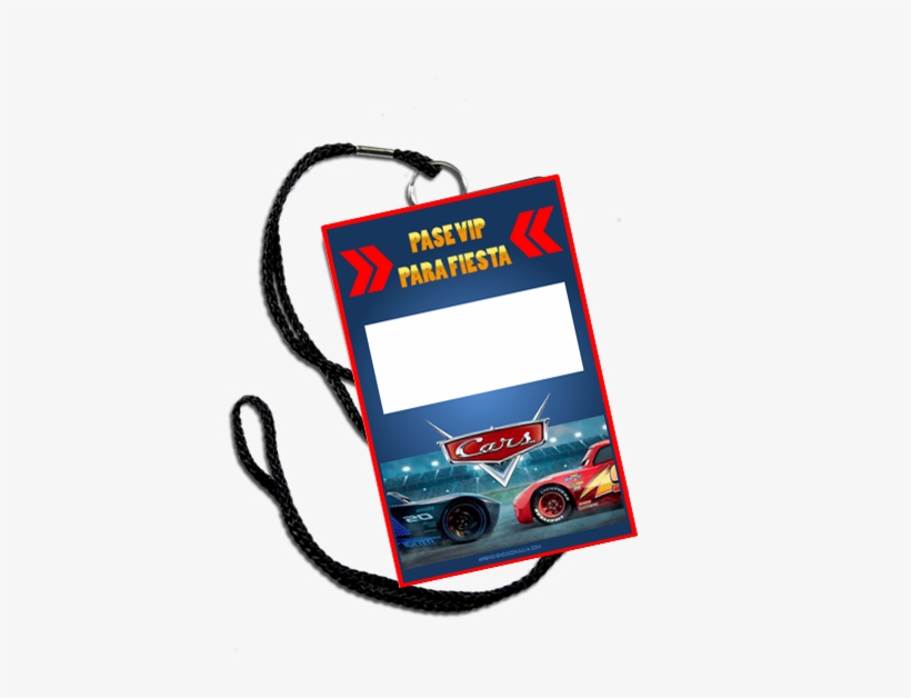 Invitación Para Fiesta O Pase Vip De Cars - Disney: Cars 3 Cd - 651x652 ...