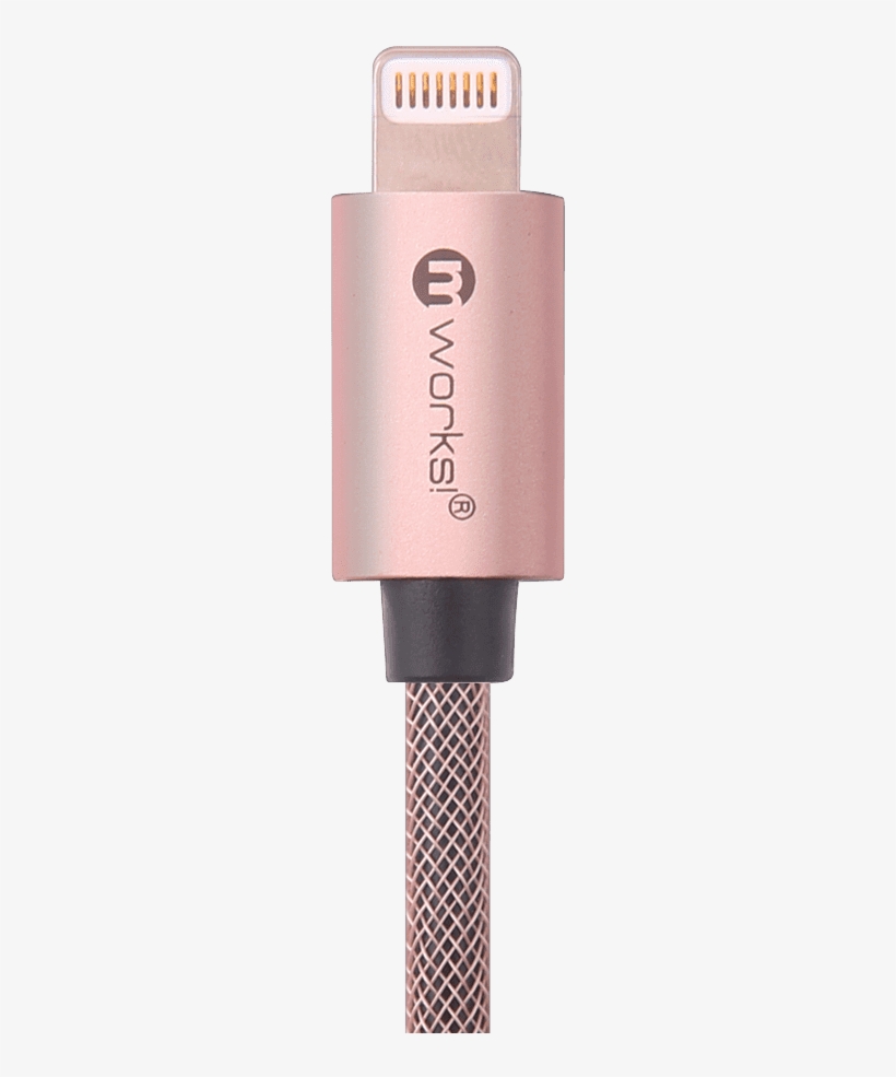 Braided Lightning Sync & Charge Cable - Mworks! Mpower! Braided Lightning Sync & Charge ...