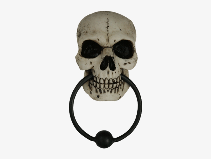 Gothic Skull Door Knocker - Skull Door Knocker - 555x555 PNG Download ...