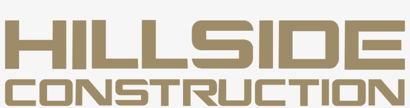 Hillside Construction - Hillside Construction Logo - 4600x1156 PNG ...