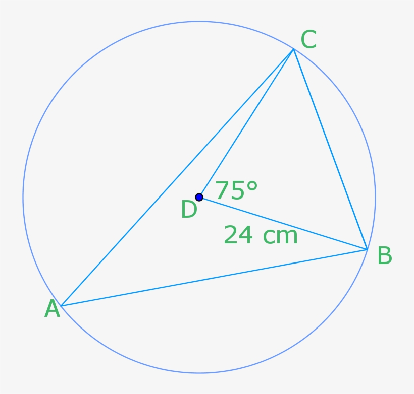 Download Transparent Using Angles In A Circle To Find Angles And Chord ...