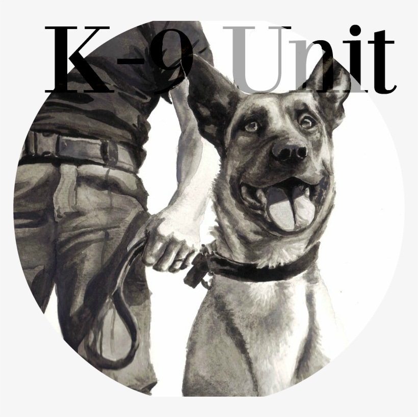 Police Dog By Nillamustikka-d95iuua - Police Dog - 1024x738 PNG ...