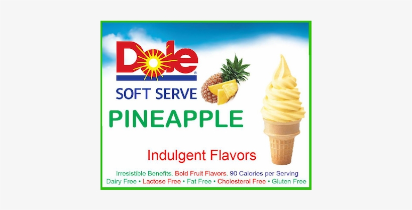 Toppings - Dole Soft Serve - 420x580 PNG Download - PNGkit