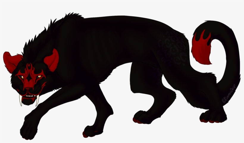 Demon Panther Thingy - Fur - 1800x1007 PNG Download - PNGkit