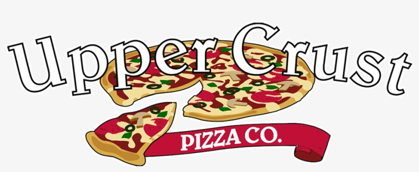 Upper Crust Pizza Logo - 1000x385 PNG Download - PNGkit