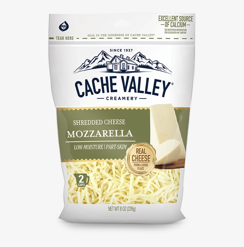 Available In 8oz, 16oz And 2lb - Cache Valley Creamery Medium Cheddar ...