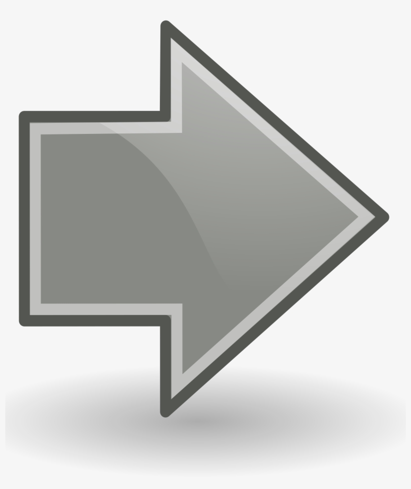 Open - Gray Arrow Png Transparent - 2000x2828 PNG Download - PNGkit