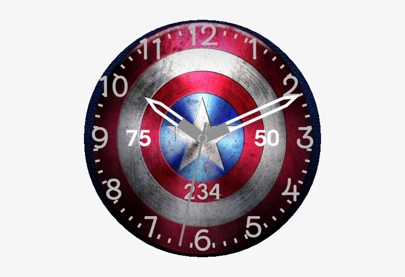 Captain America's Shield - Captain America Custom Metal License Plate ...