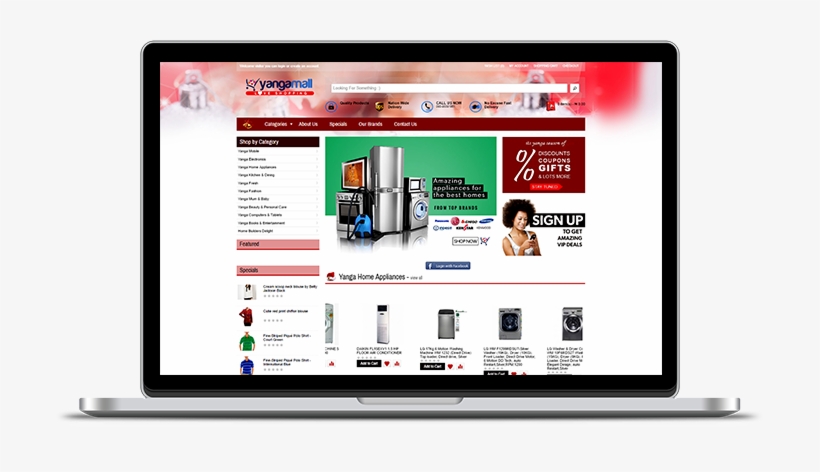 Yanga Mall Website Features - Wow Laundry - 720x392 PNG Download - PNGkit