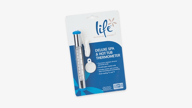 Life Spa Products Life Deluxe Spa & Hot Tub Thermometer - 404x480 PNG ...