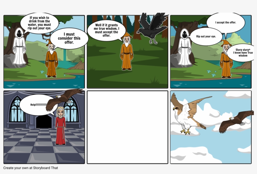 Download Transparent Norse Mythology Stories - Cartoon - PNGkit