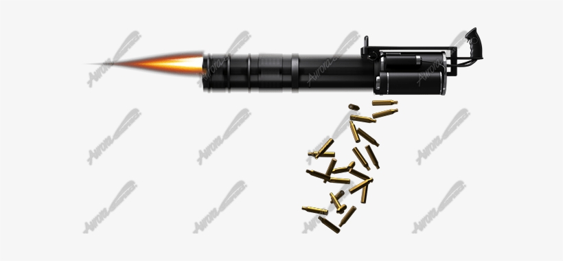 Gatling Gun Firing - Gatling Gun Firing Png - 589x300 PNG Download - PNGkit
