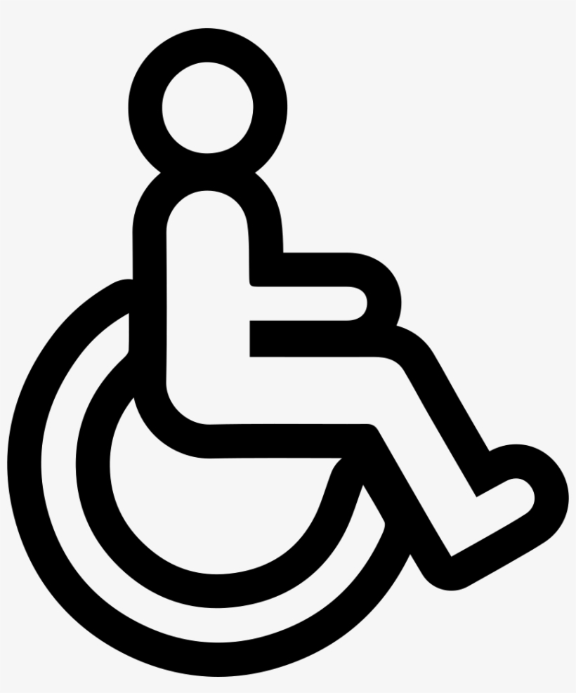 Disability Comments - Disability Symbol White - 848x980 PNG Download ...