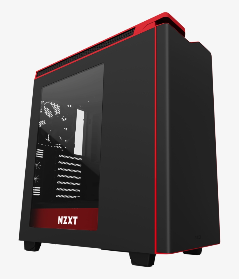 Nzxt Black Red - 900x900 PNG Download - PNGkit