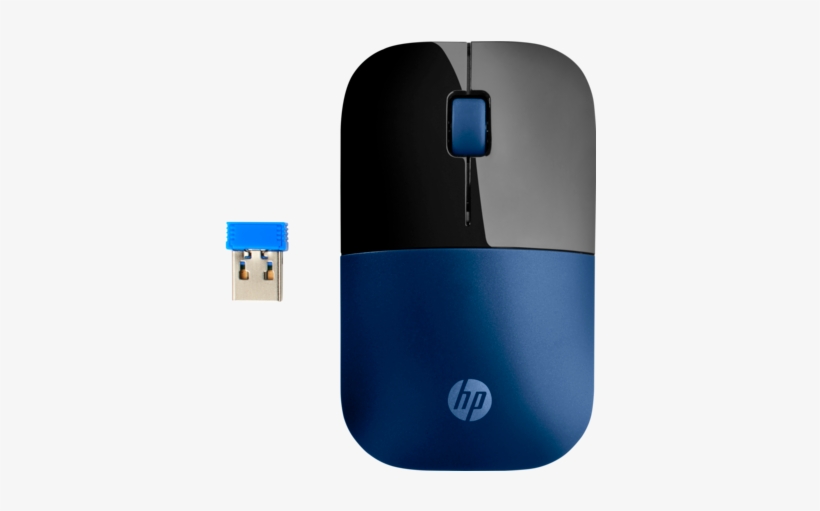 Hp Z3700 Blue Wireless Mouse - Hp Z3700 - 573x430 PNG Download - PNGkit