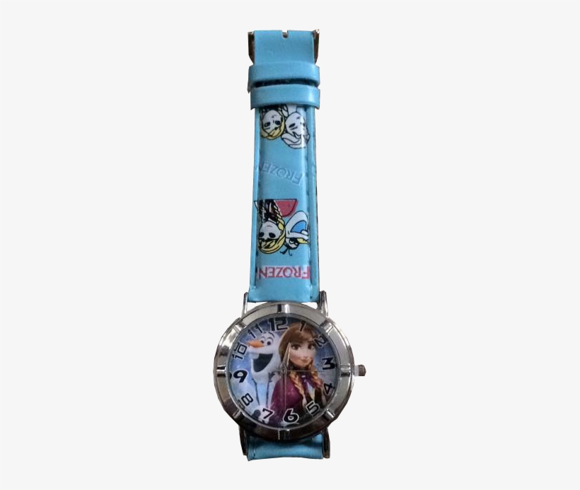 Frozen Wrist Watch Transparent Image - Kristen Bell Josh Gad Signed ...