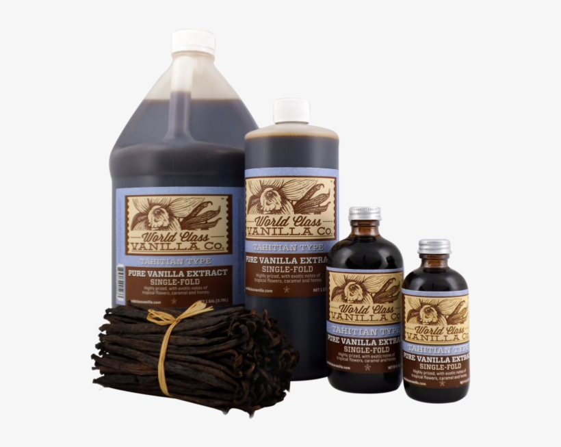 Download Transparent Tahitian Type Pure Vanilla Extract Single-fold ...