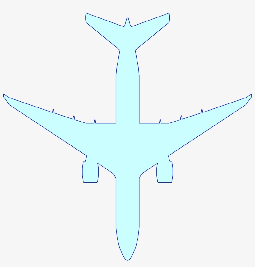 Open - Boeing 787 Dreamliner Outline - 2000x2000 PNG Download - PNGkit