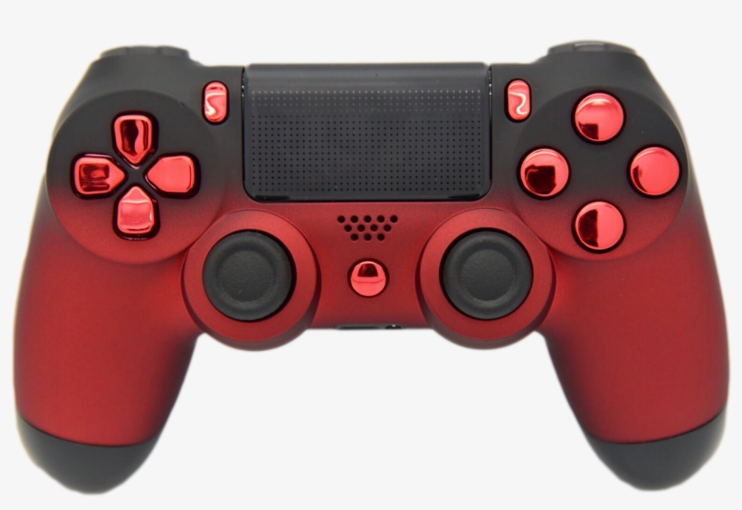 Red & Black Fade Ps4 Controller - Ps4 Red And Black - 1280x853 PNG ...