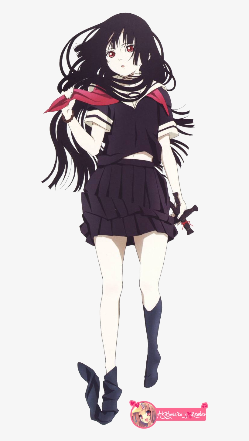 Jigouku Shoujo Ai Enma Render By Akihowaito-d4lcng2 - Enma Ai ...