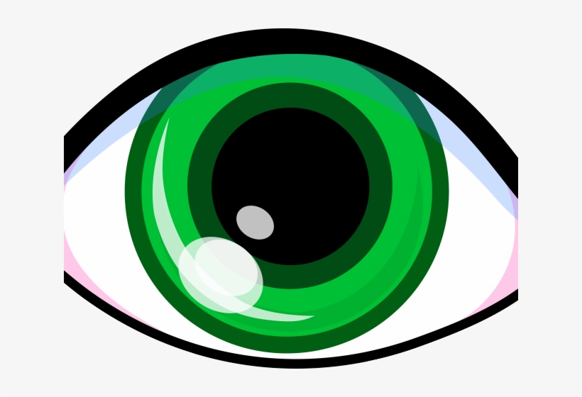 Eye Cartoon Pictures - Cartoon Green Eye - 640x480 PNG Download - PNGkit