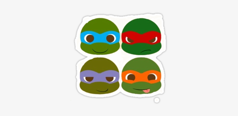 Teenage Mutant Ninja Turtles Faces - Kawaii Teenage Mutant Ninja ...
