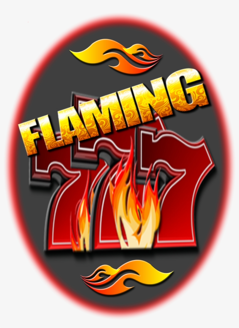 Intelislots - Flaming 7's - - Poster - 909x1214 PNG Download - PNGkit